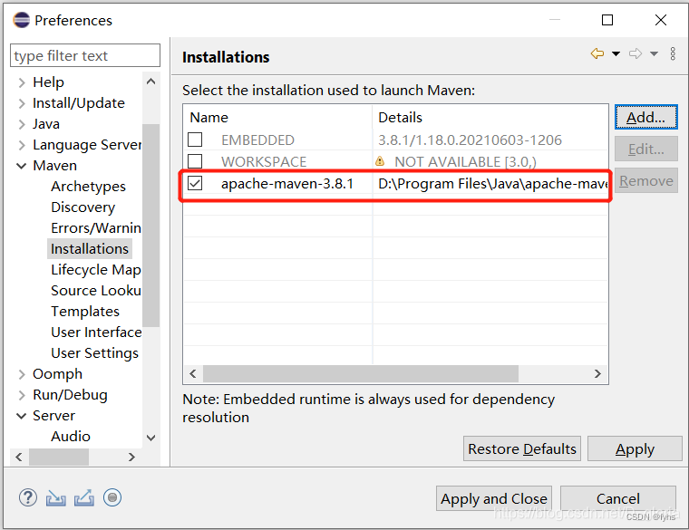 安装和配置Maven，并在Eclipse中进行集成_eclipse配置maven-CSDN博客