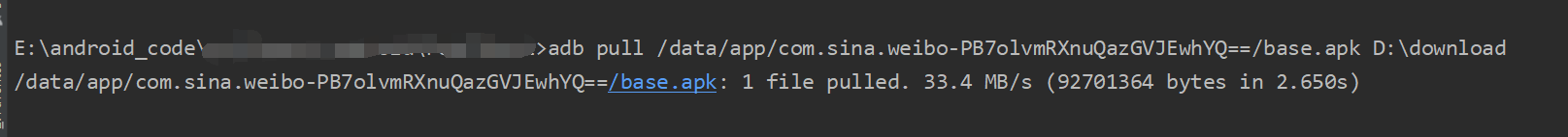 adb导出手机已安装程序到电脑.apk_adb 把手机app下载到电脑-CSDN博客