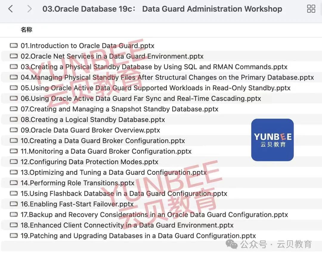 【Oracle直播课】5月19日Oracle 19c OCM认证大师课 （附课件预览）_云贝oracle19c课件-CSDN博客