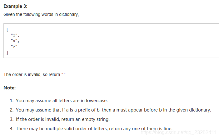 LeetCode269. Alien Dictionary 火星词典_269 火星词典-CSDN博客