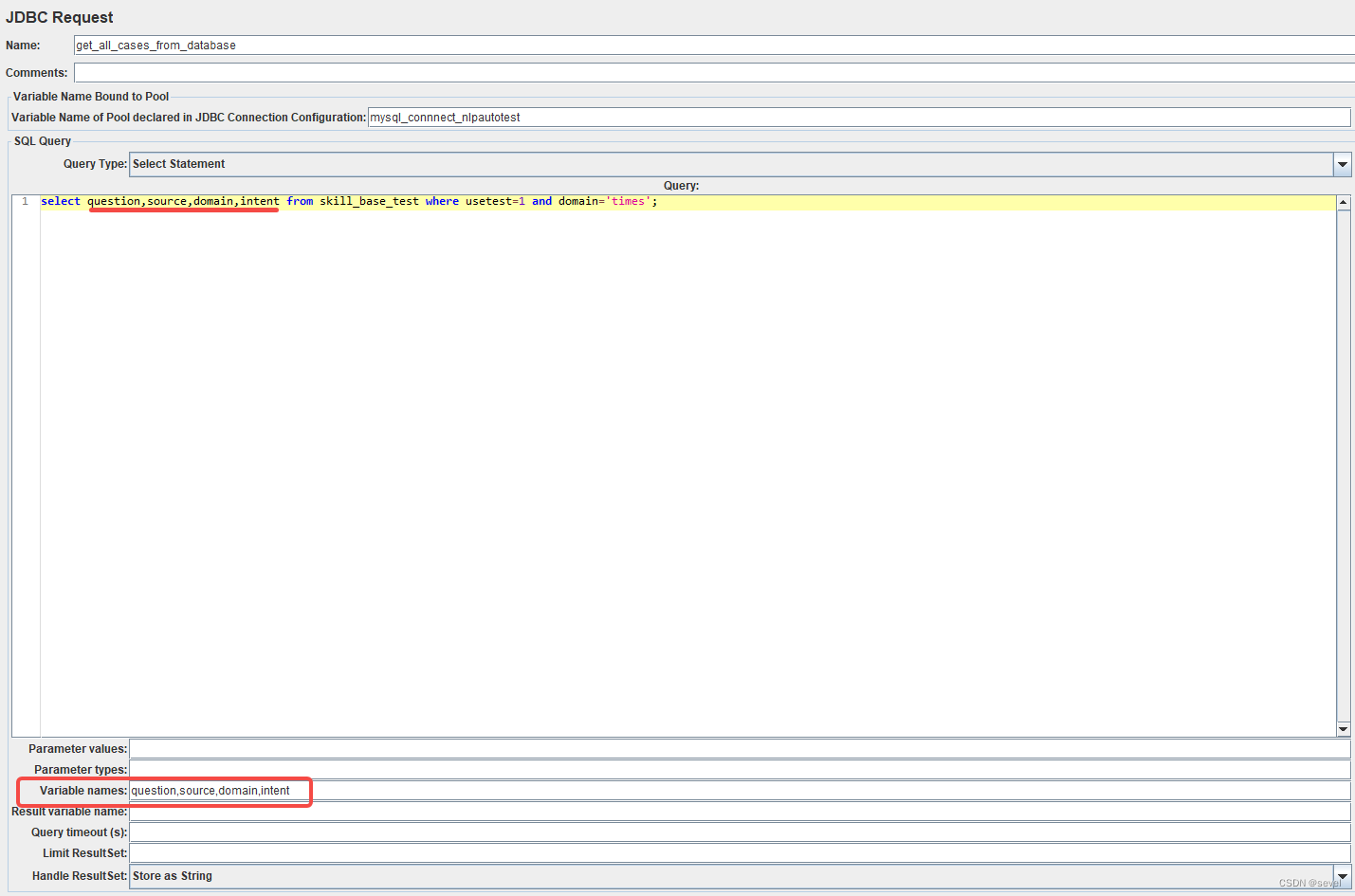 Jmeter读取mysql数据库中的测试用例_从数据库调用测试用例-CSDN博客