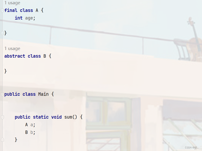 Java 每日一练6java Final 练习题题目 Csdn博客 