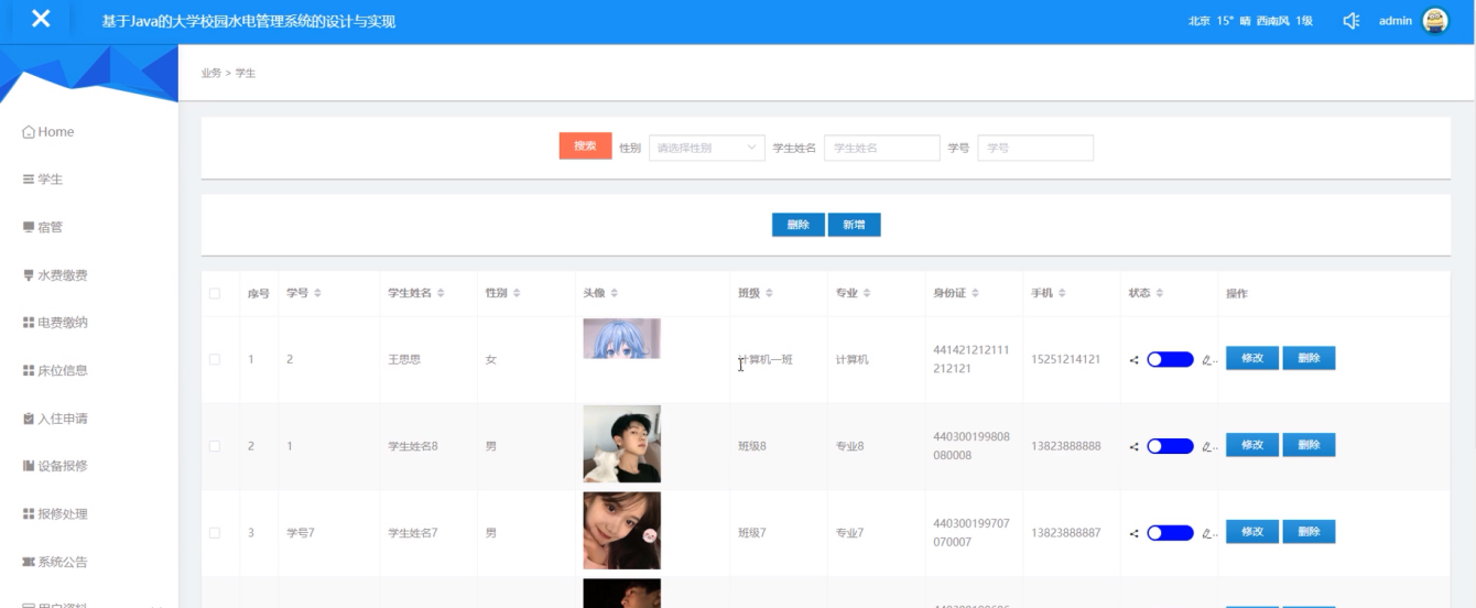 基于springboot的高校水电管理信息系统设计和实现基于springboot的电表管理系统的设计与实现 Csdn博客