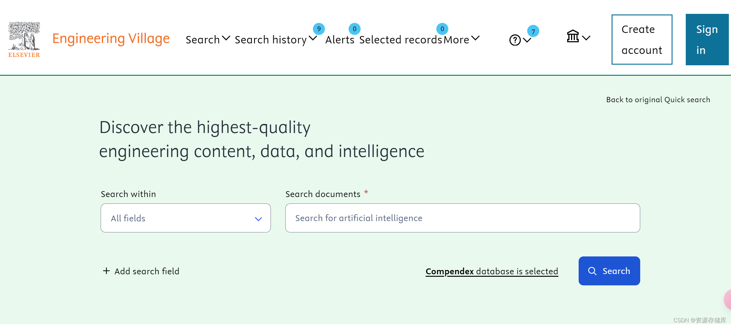 【期刊检索】【Engineering Village】【如何查看一个期刊是否是EI】_ei engineering village-CSDN博客