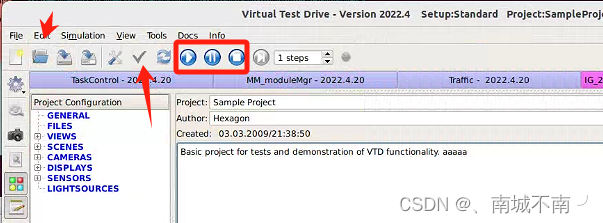 VTD软件操作指南：从打开到系统时间管理-CSDN博客