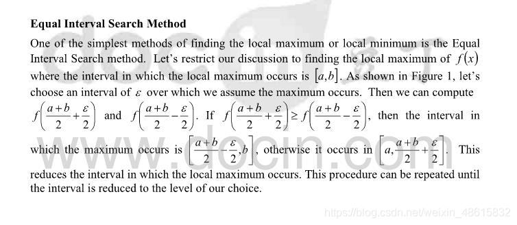 用等步长分割法（Equal Interval Search Method）求函数最大值的Python程序_等步长法-CSDN博客