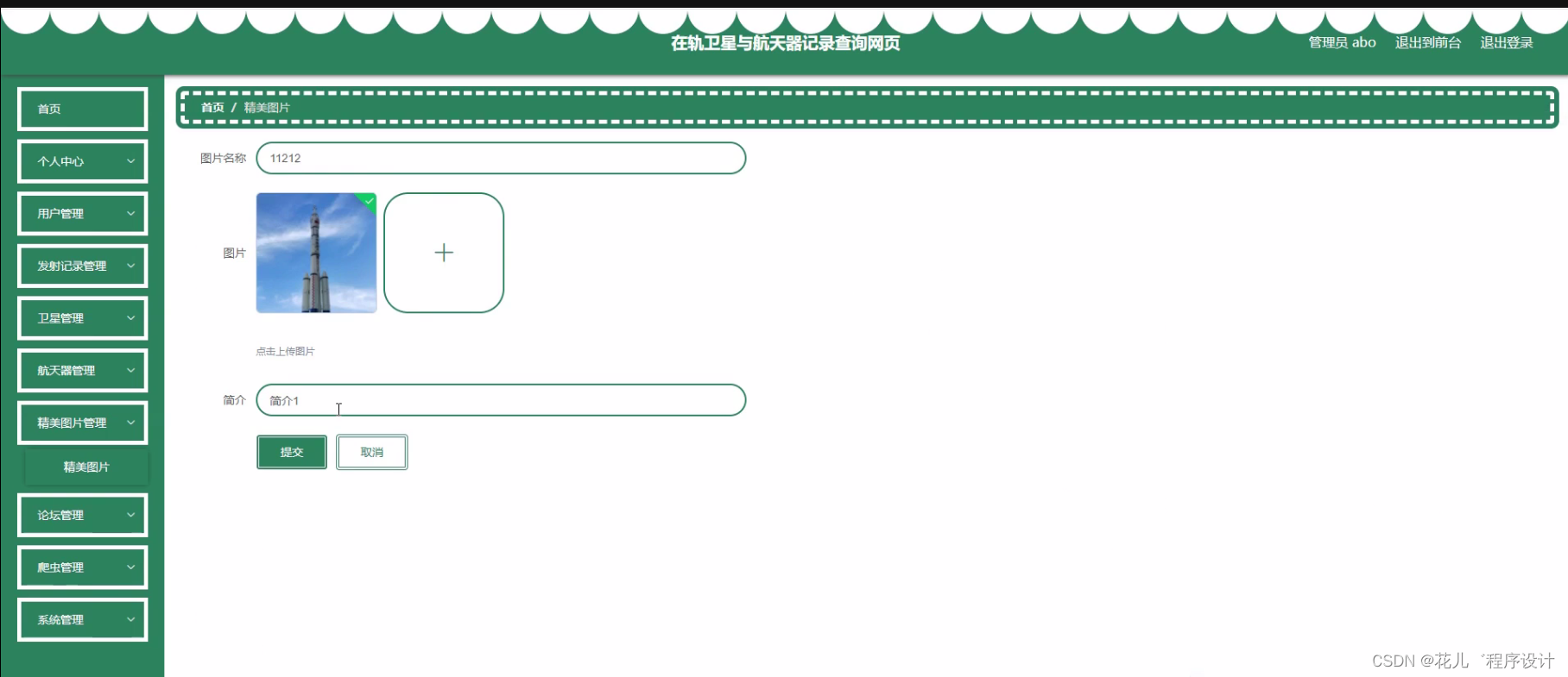 springboot/java/php/node/python在轨卫星与航天器记录查询网页【计算机毕设】_python卫星通信系统链路计算软件 ...