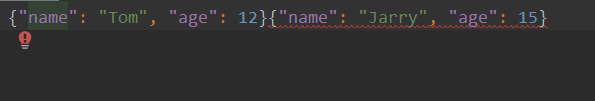加载Josn文件出错，json.decoder.JSONDecodeError: Extra data: line 1 column 17 ...