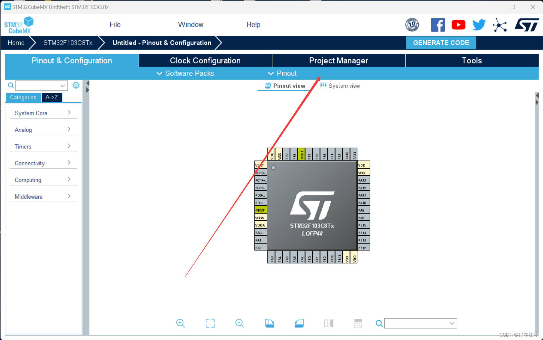 完整的手把手带你创建STM32工程(HAL库)_stm32hal库开发-CSDN博客