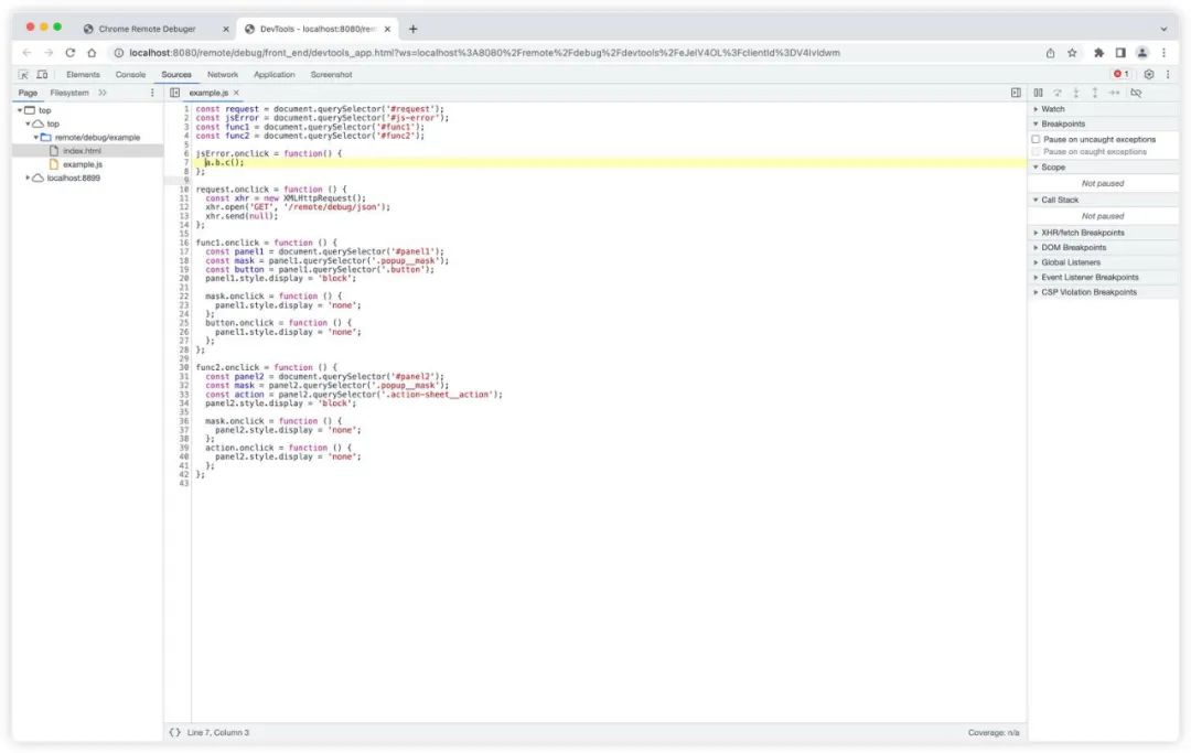 基于Chrome Devtools的远程调试实现_chrome 远程调试-CSDN博客