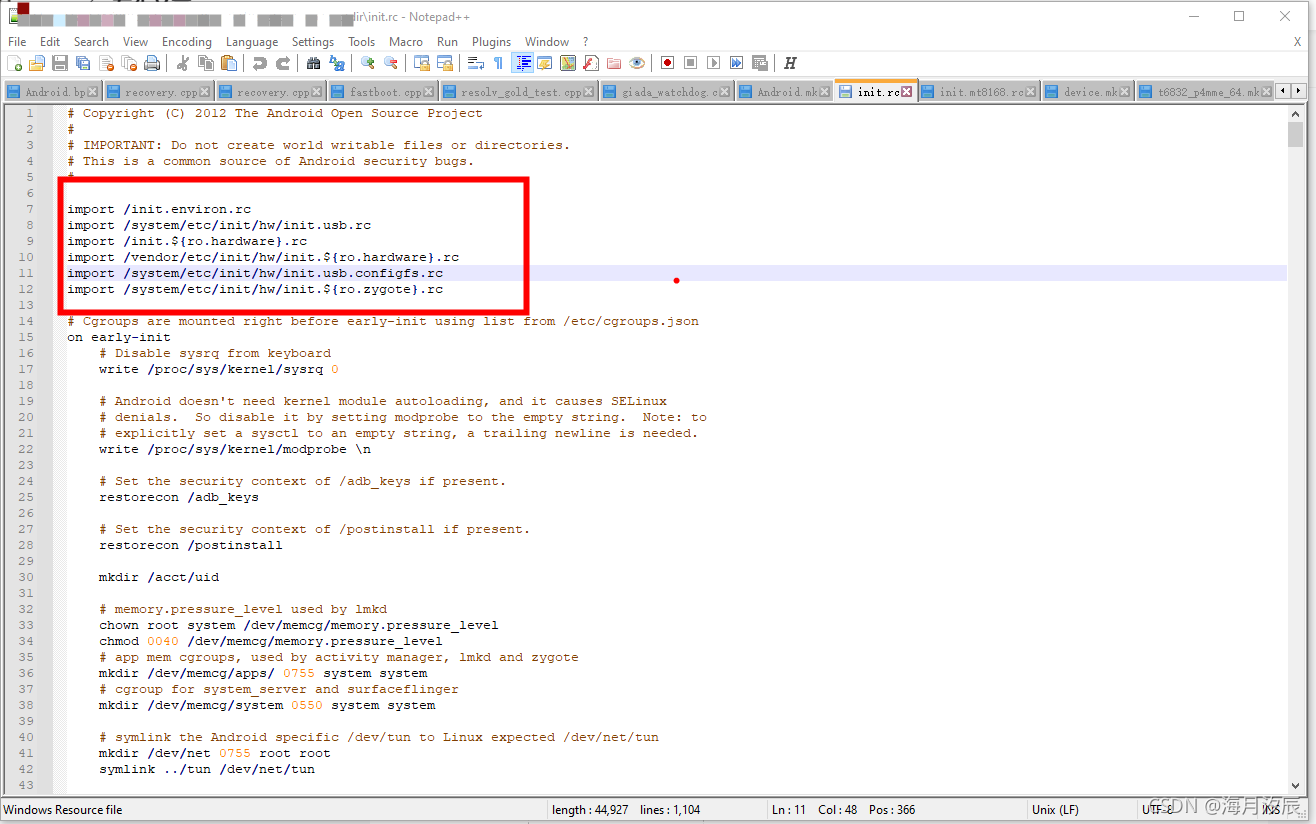 2021-09-30Android init.rc文件简单分析_安卓10的init.rc文件在哪里-CSDN博客