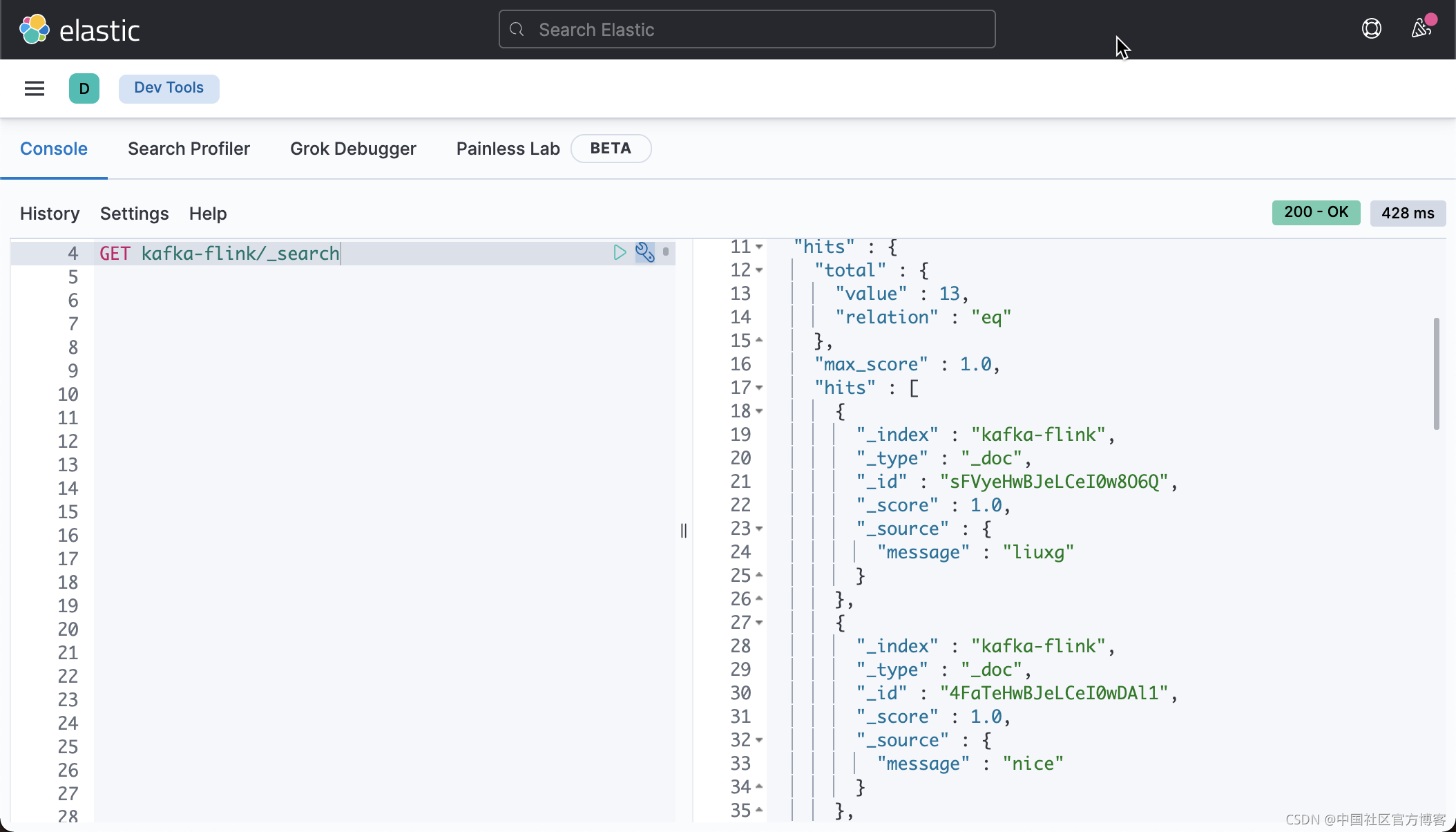 Elasticsearch：Data pipeline: Kafka =＞ Flink =＞ Elasticsearch_es pipeline flink-CSDN博客