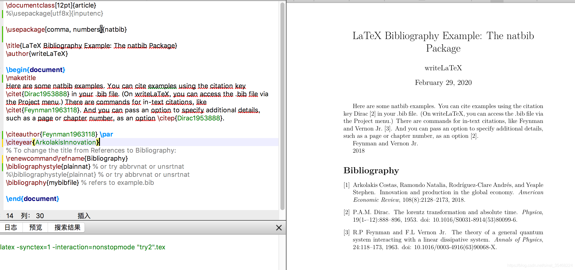 latex - natbib 出现的bug -authoryear_natbib不生效-CSDN博客
