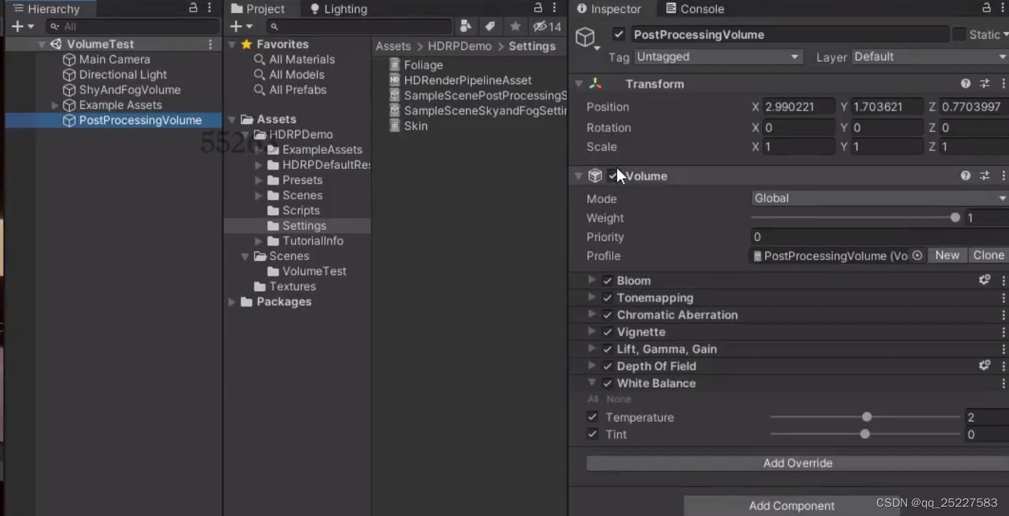 PostProcess_HDRP_hdrp postprocess-CSDN博客