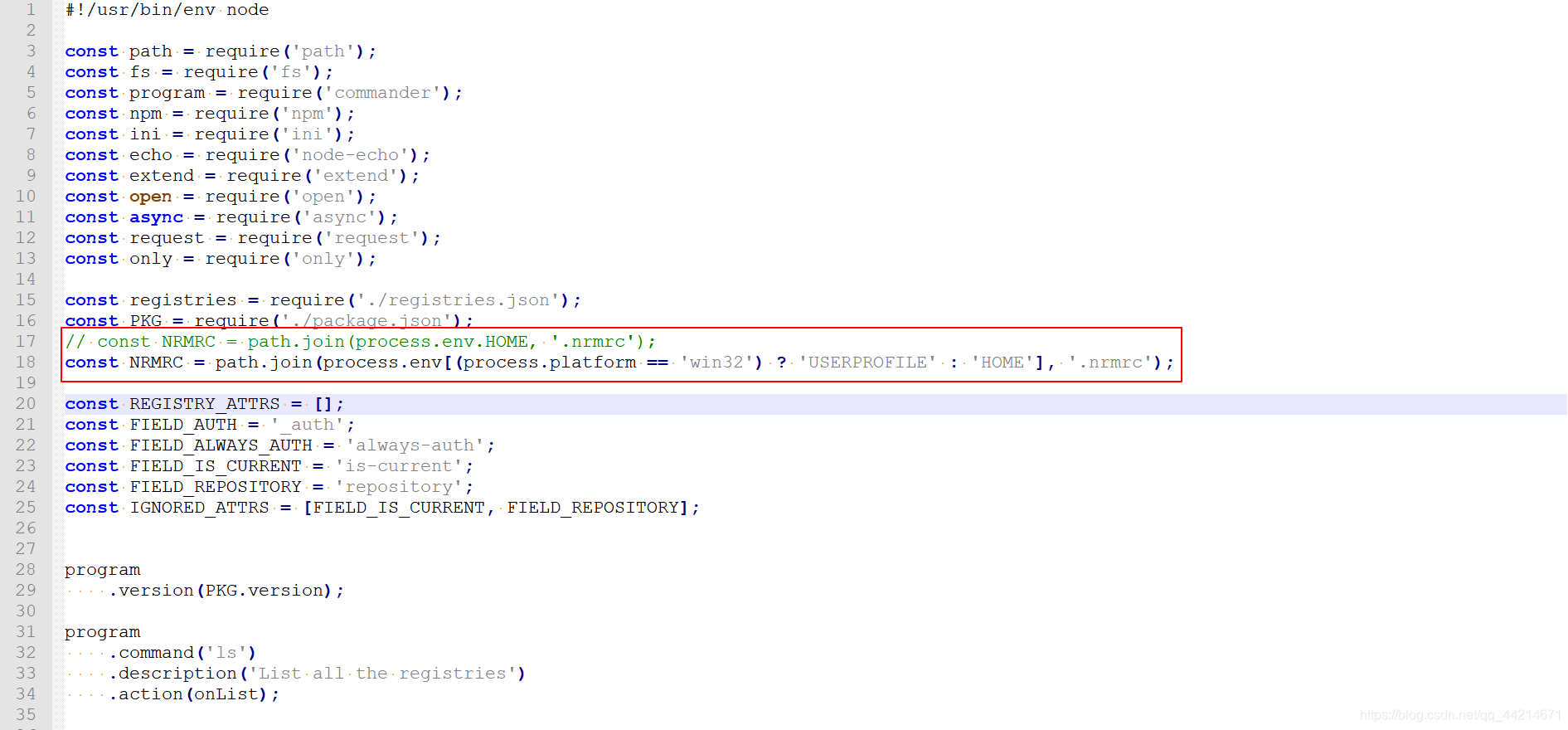 node.js 使用 nrm 报错：code: ‘ERR_INVALID_ARG_TYPE‘ 解决 | 更改镜像源地址_invalid argument type node-CSDN博客