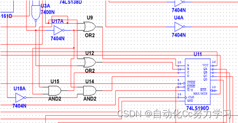 基于MULTISIM的交通灯设计_74ls190可变计数器设计-CSDN博客