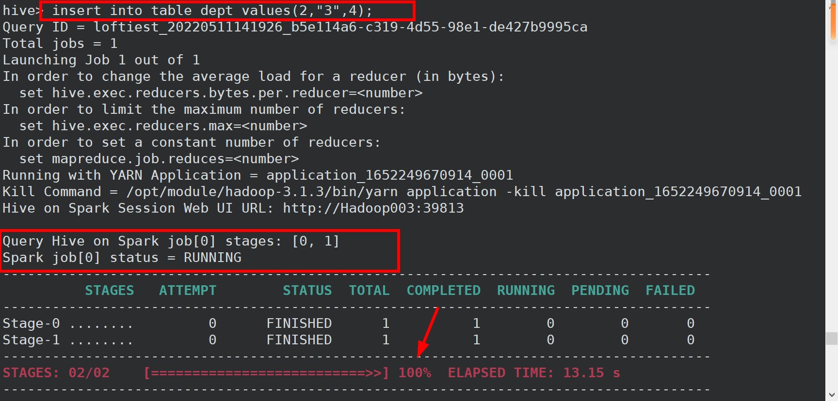 Hive on Spark环境搭建（解决Hive3.1.2和Spark3.0.x版本冲突）_解决执行spark.sql兼容hive3.1-CSDN博客