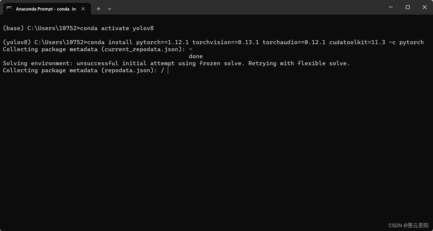 window系统GPU版本安装yolov8环境配置_windows yolov8 gpu-CSDN博客