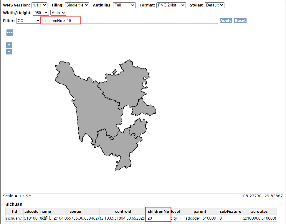 Geoserver中使用CQL过滤要素_geoserver cql-CSDN博客