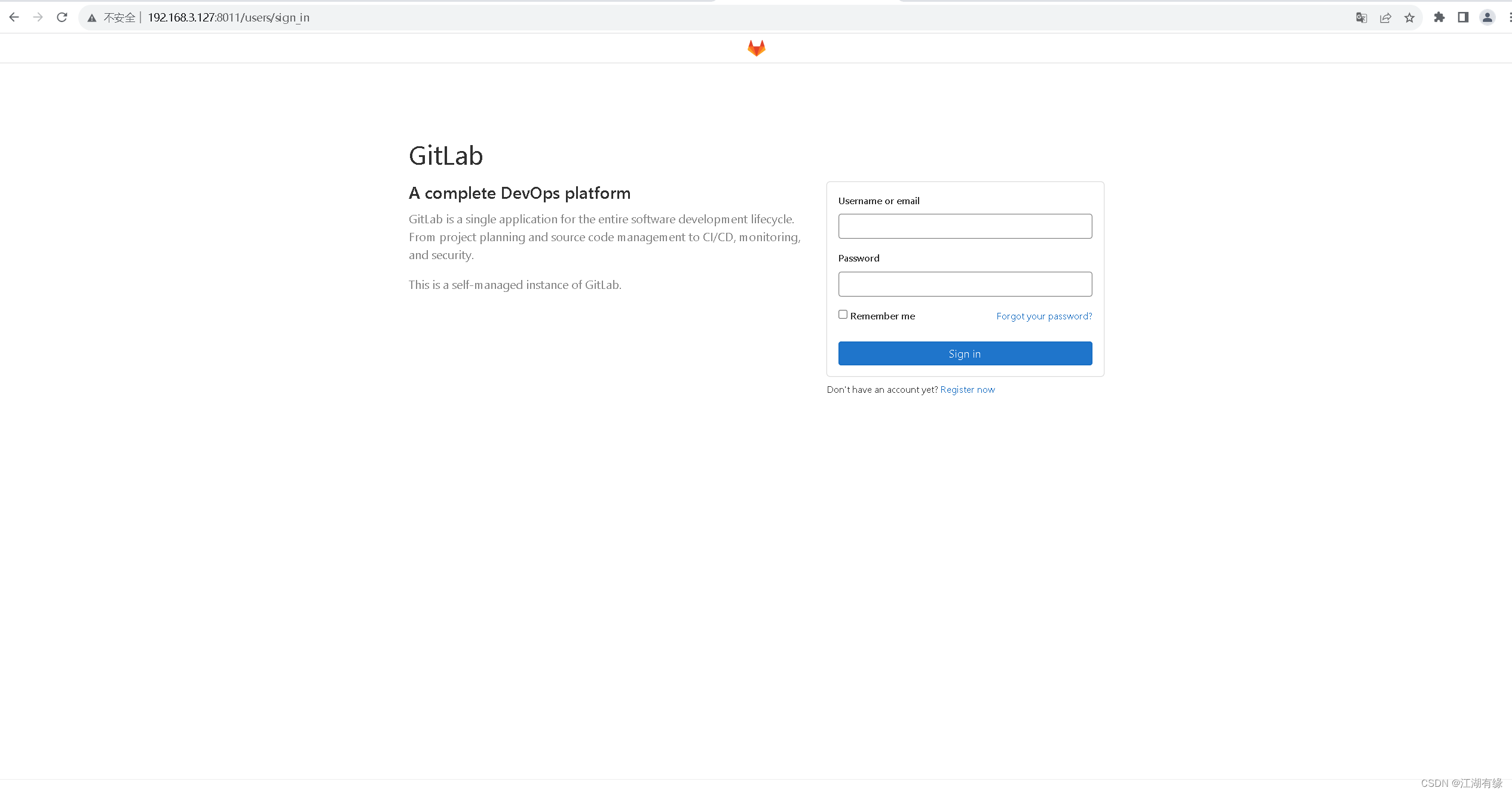 【Git管理工具】使用Docker部署GitLab服务器_gitlab docker部署-CSDN博客