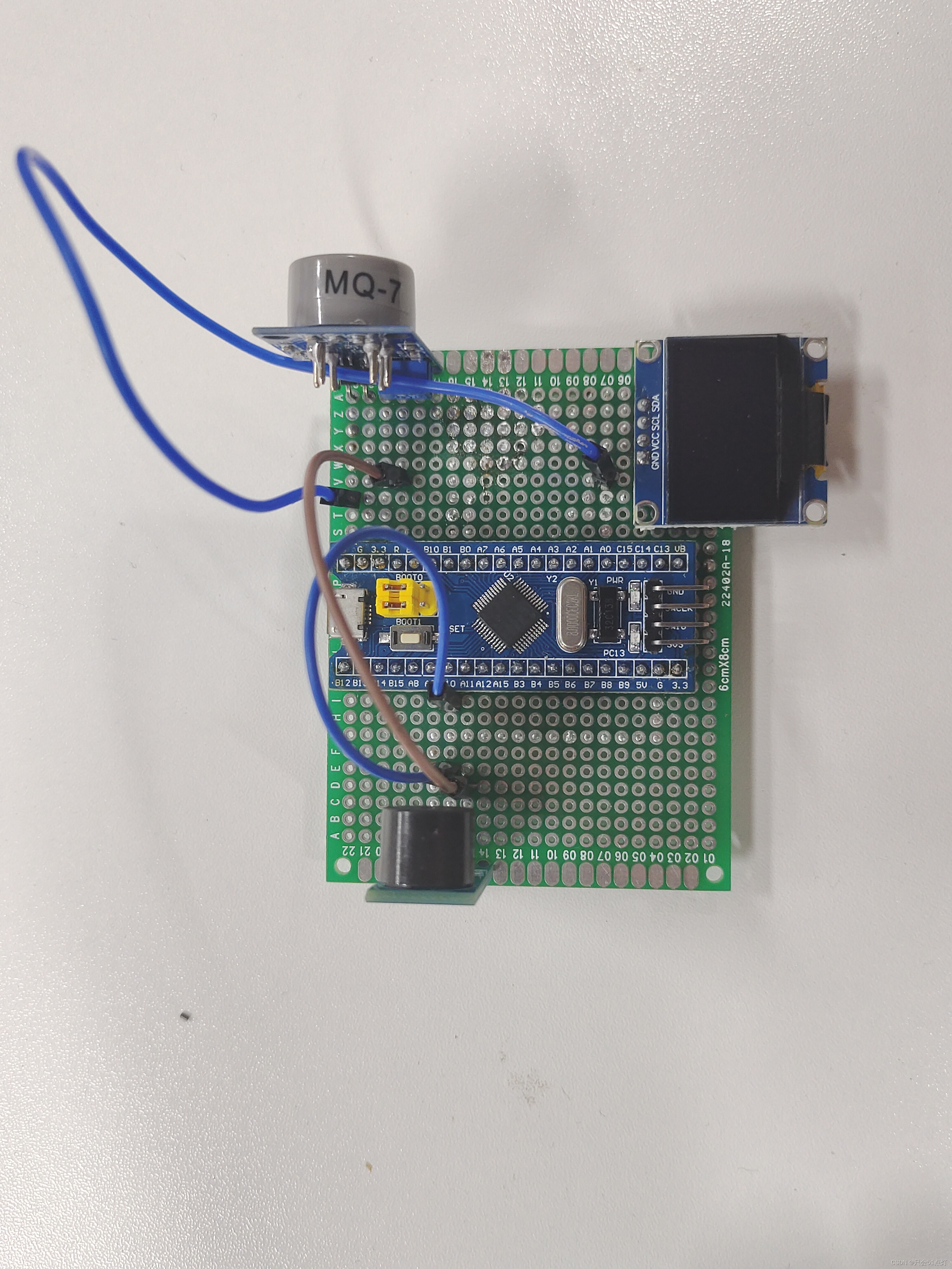 STM32+MQ7+OLED实现一氧化碳烟雾报警_stm32 mq7-CSDN博客