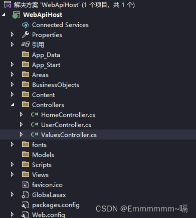 c# 简单搭建 WebAPI 项目_c# webapi-CSDN博客