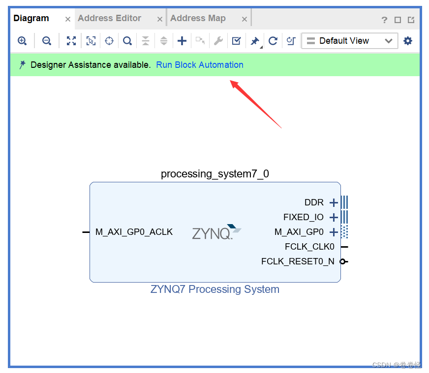 ZYNQ之简易流水灯(EMIO、AXI GPIO)_zynq gpio emio-CSDN博客