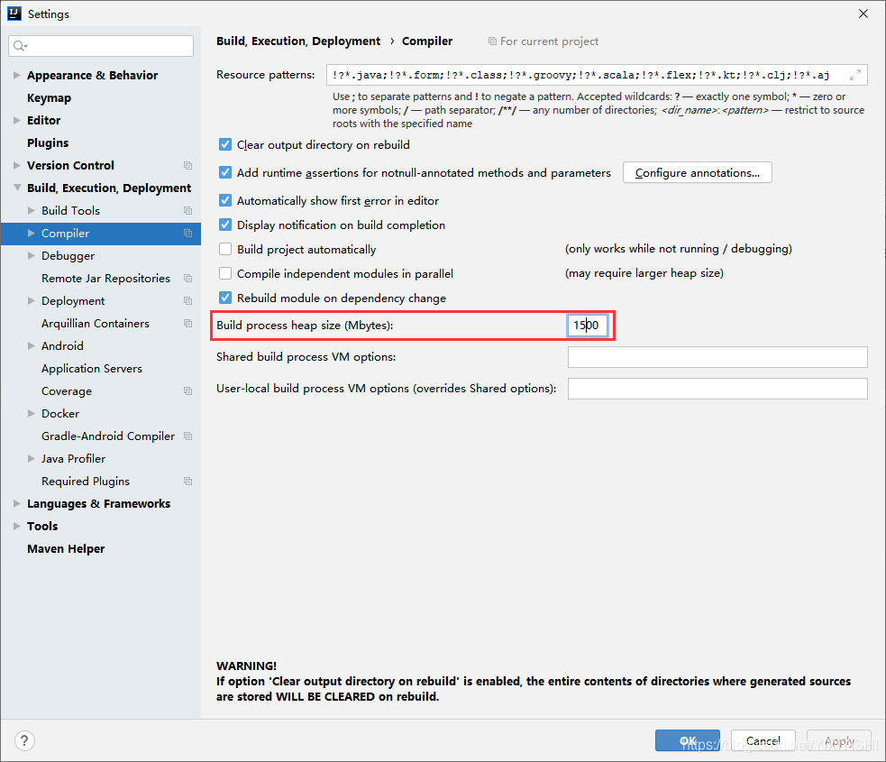 Error:java: Compilation failed: internal java compiler error 解决办法：编译时提示 ...