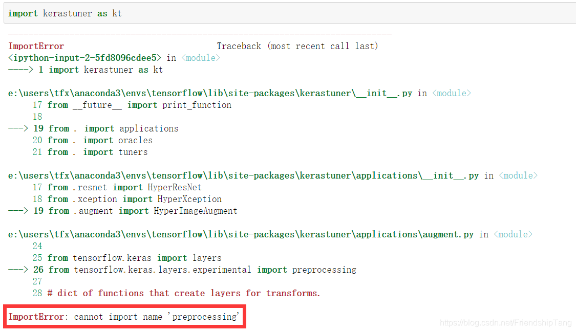 ImportError: cannot import name ‘preprocessing‘_importerror: cannot import name 'preprocessing ...