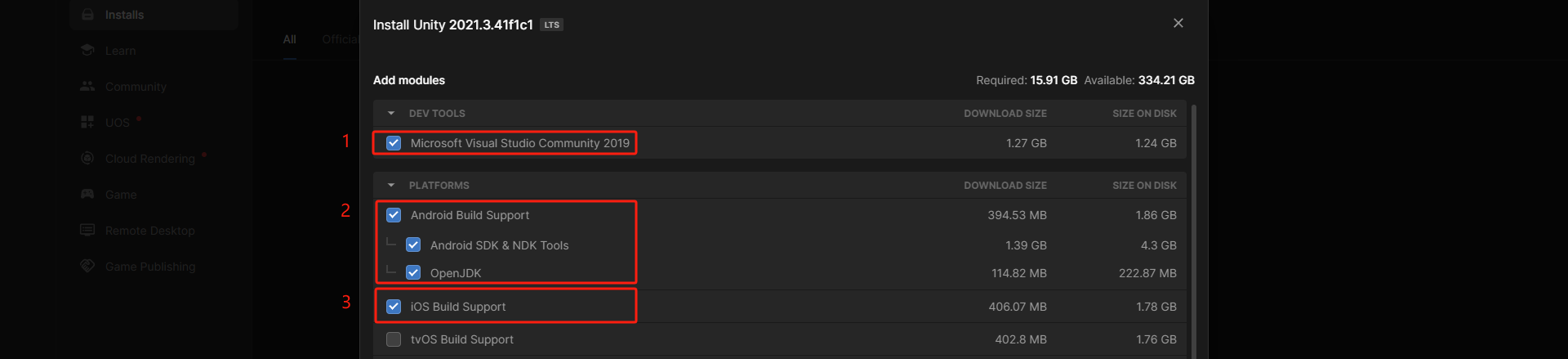 Unity游戏引擎 安装开发环境教程_unity hub-CSDN博客
