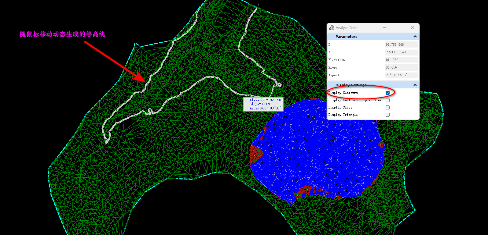 OpenRoads地形模型提取单根等高线_openlayers生成等高线-CSDN博客