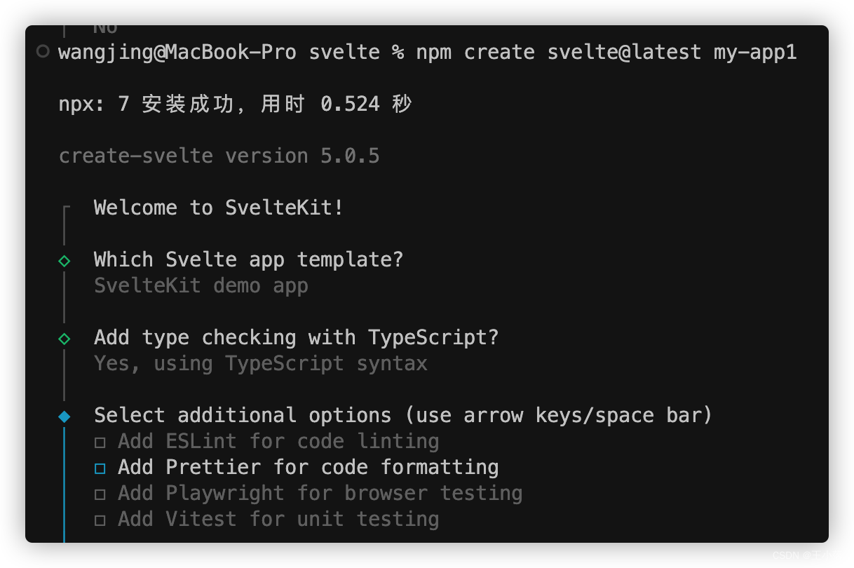 Svelte项目搭建指南：从入门到高级用法,-CSDN博客