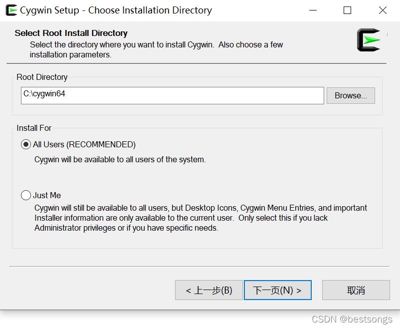 cygwin下载及安装详细教程，windows使用linux的shell命令编译源码（win10)-CSDN博客