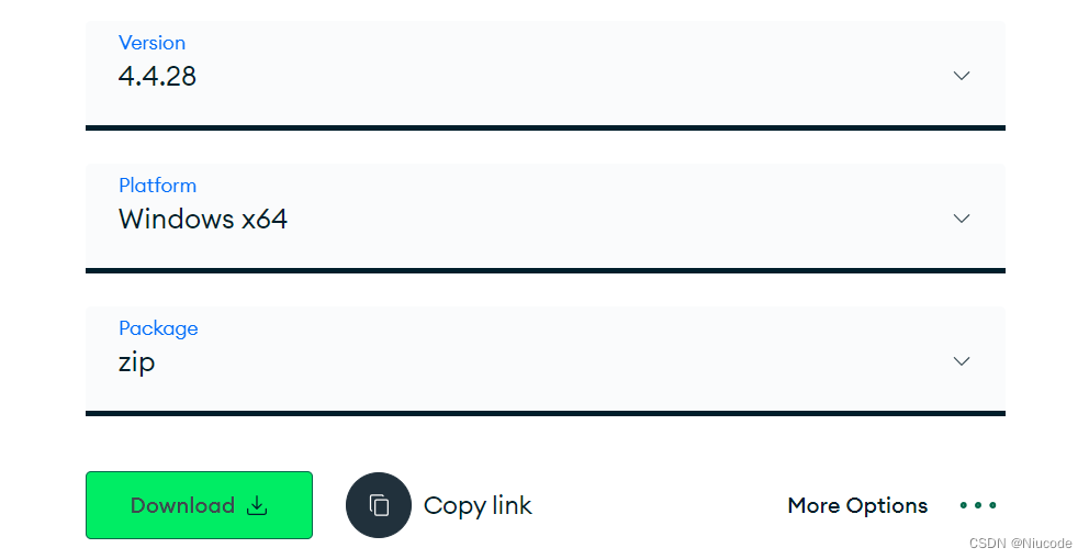 MongoDB的下载启动（Windows），配合Node.js和Express搭建成的后台服务器进行简单使用。_windows mongodb启动-CSDN博客