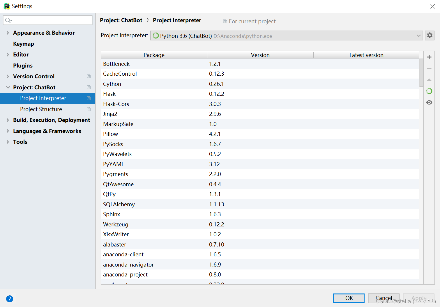 PyCharm+Anaconda+Tensoflow+Python3.6环境配置_anaconda python3.6-CSDN博客