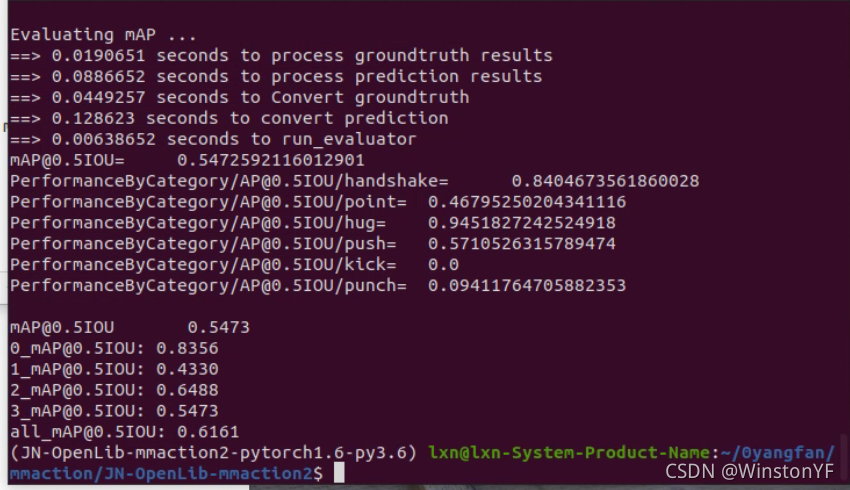 03【mmaction2 slowfast 行为分析(商用级别)】训练自定义ava数据集 评估 demo测试_mmaction2行为识别商用级别-CSDN博客