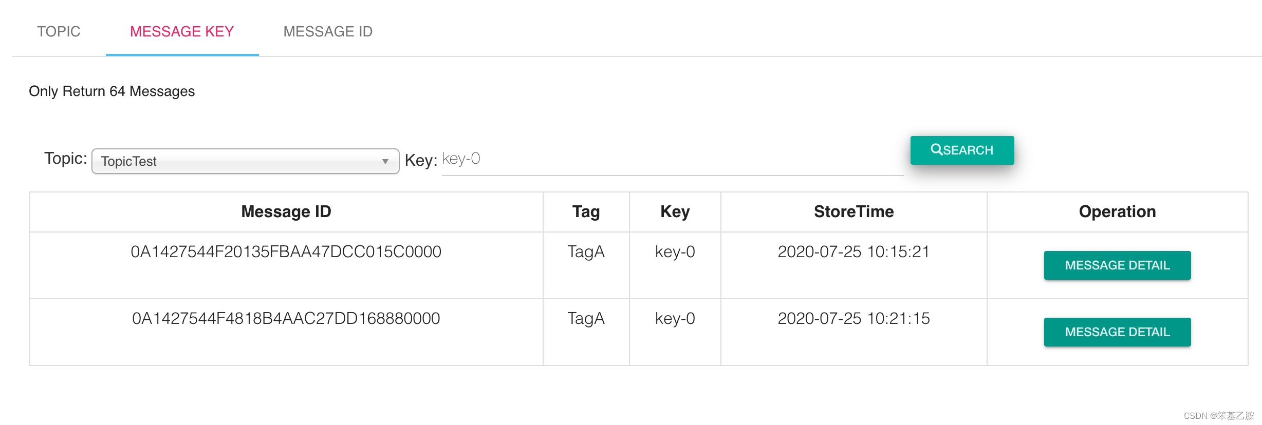 【RocketMQ 二十八】RocketMQ 消息查询_linux查看rocketmq分组-CSDN博客