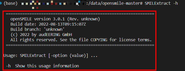 openSmile 在 Linux 下的安装教程与使用示例_linux配置opensmile-CSDN博客