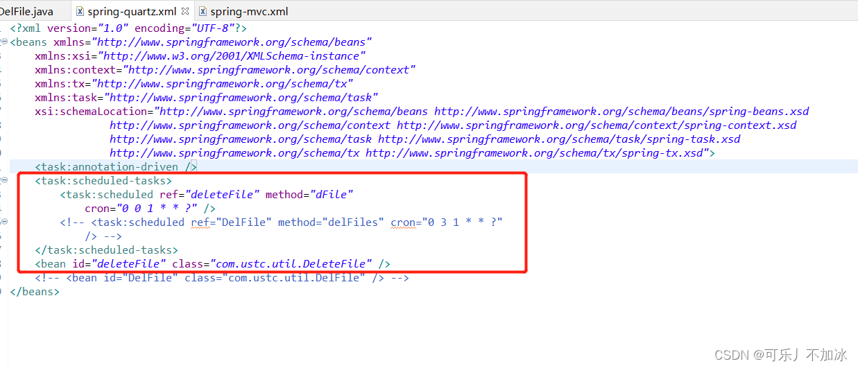 Spring自带定时任务Scheduled-Tasks_scheduledtasks.xml-CSDN博客
