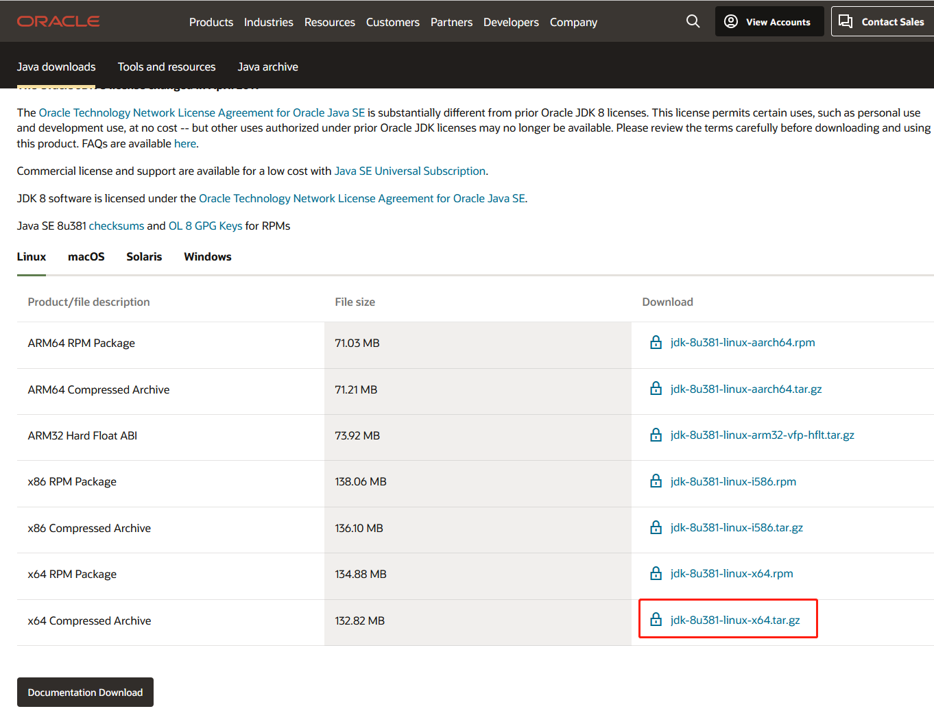 CentOS 7 安装Java环境_centos7 安装java-CSDN博客