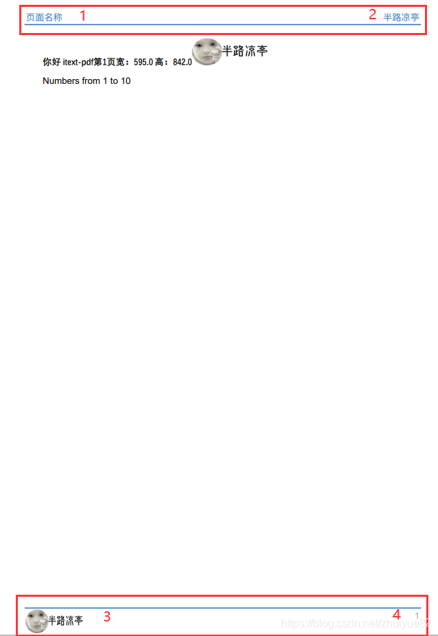 iText7 学习笔记2--页眉页脚_itext7页眉页脚-CSDN博客