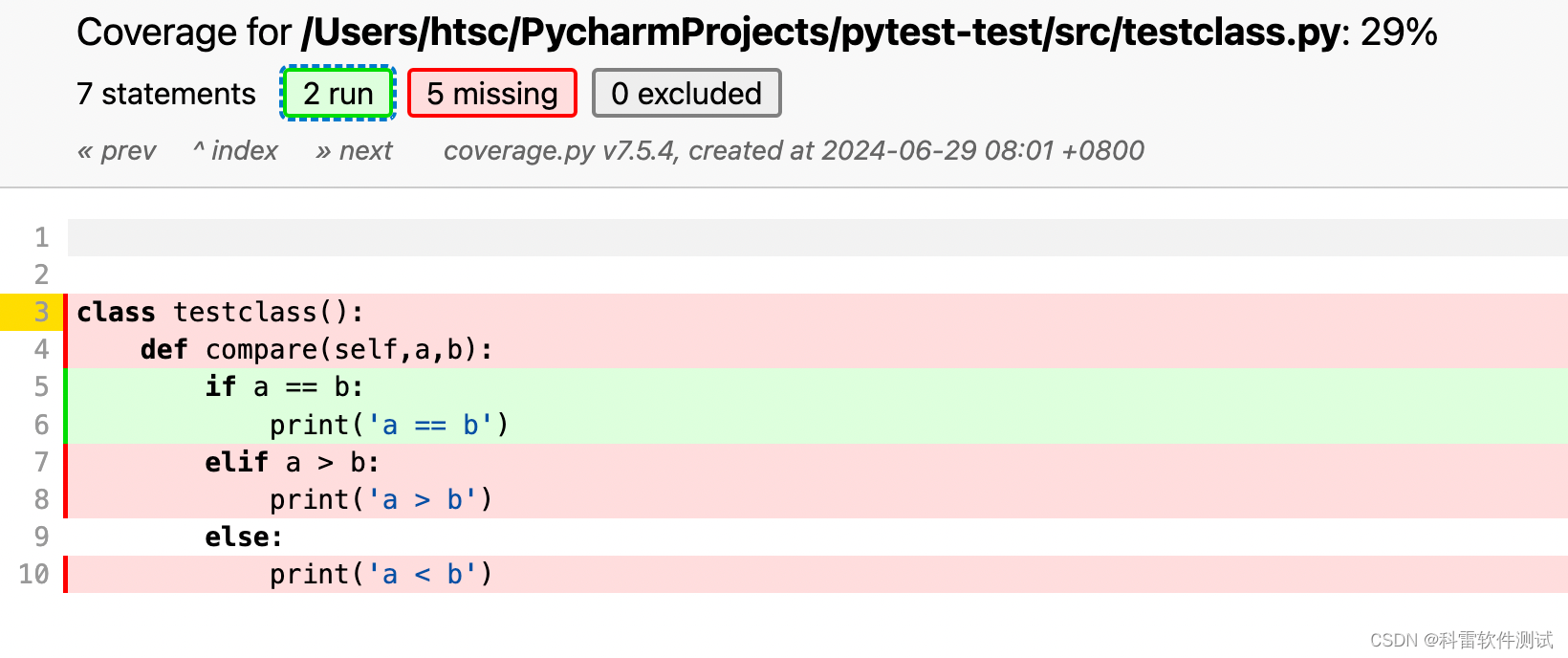 pytest测试框架pytest-cov插件生成代码覆盖率-CSDN博客