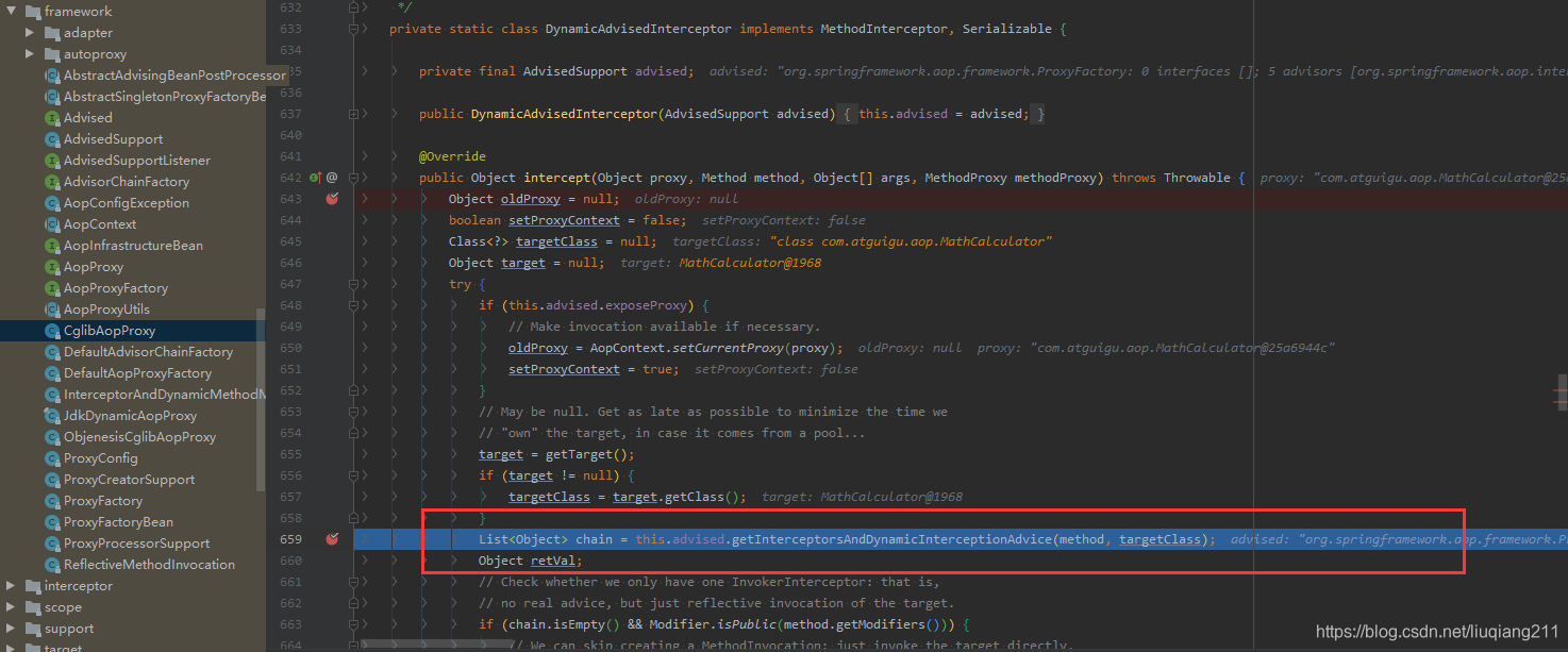 SpringAOP 拦截器链_spring aop:advisor配置多个拦截器-CSDN博客