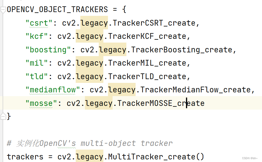 AttributeError: module ‘cv2‘ has no attribute ‘TrackerCSRT_create‘ ,‘TrackerBoosting_create ...