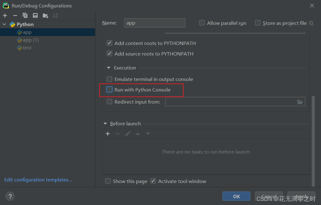 在PyCharm中分别实现在run窗口运行和在Python with Console窗口运行_pycharm怎么调出运行子窗口-CSDN博客