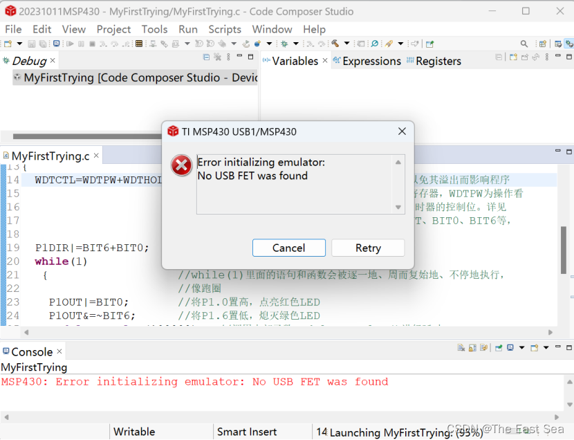 MSP430单片机C语言编程与实践（入门篇）之三----CCS的操作步骤_ccs msp430-CSDN博客