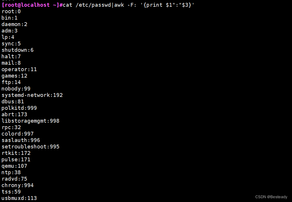 Linux:shell脚本 正则表达式与AWK_bash nr==-CSDN博客