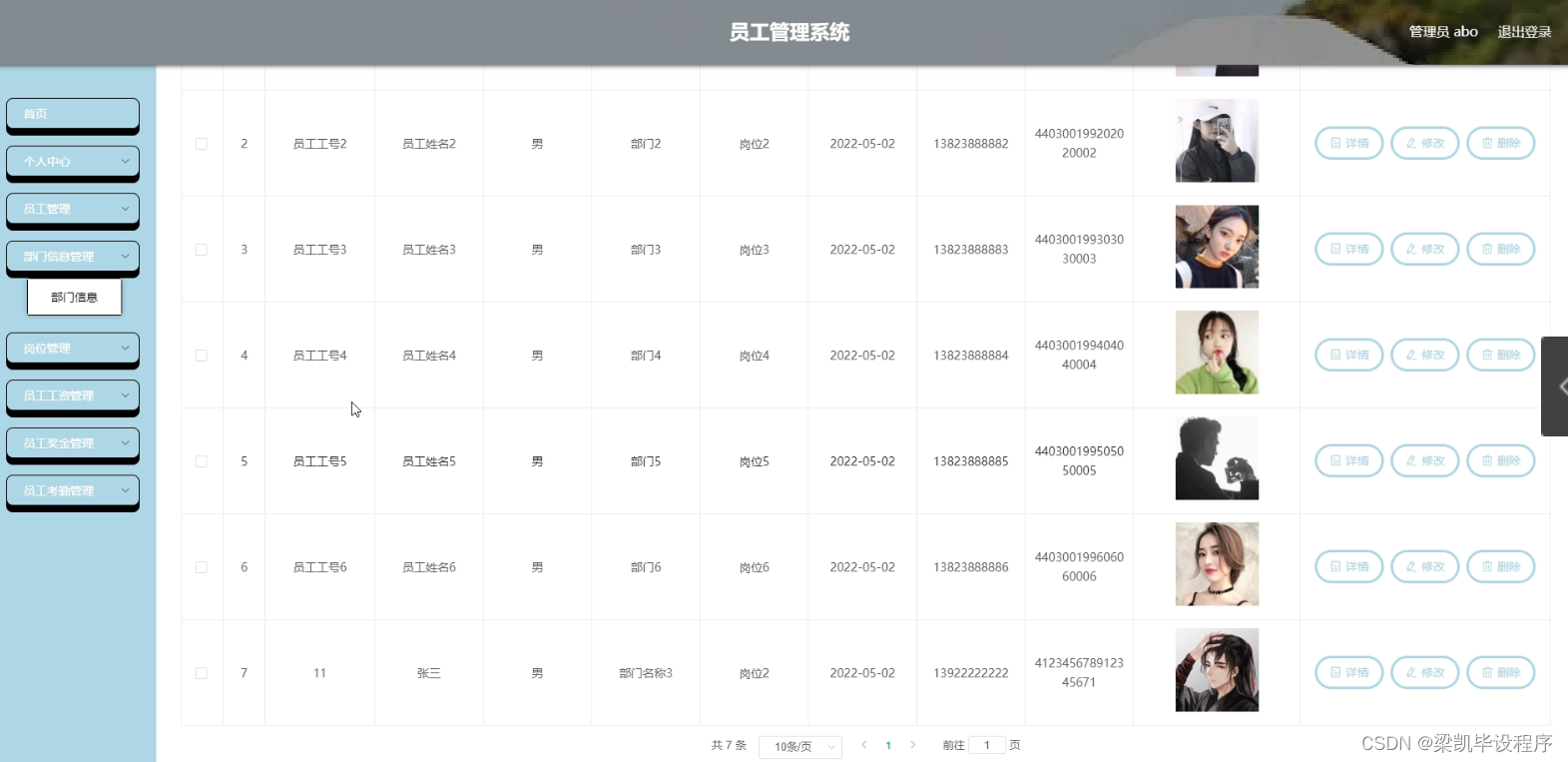 【附源码】计算机毕业设计员工管理系统（javaspringbootmysqlmybatis论文） Csdn博客