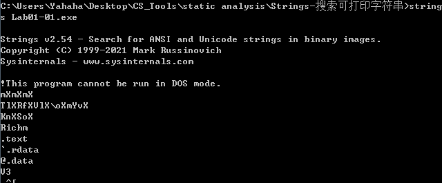 《恶意代码分析实战》第1章 静态分析基础技术(课后实验lab 1)静态分析恶意代码实验报告 Csdn博客