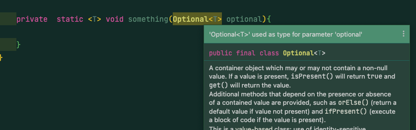 为啥 Java 中不推荐将 Optional 当做参数使用？_java中的optional建议使用吗-CSDN博客